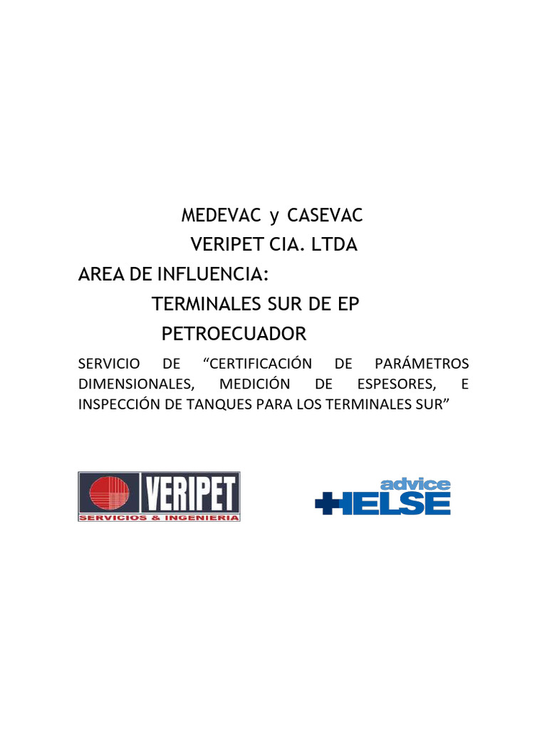 Plan Medevac Terminales Sur | PDF