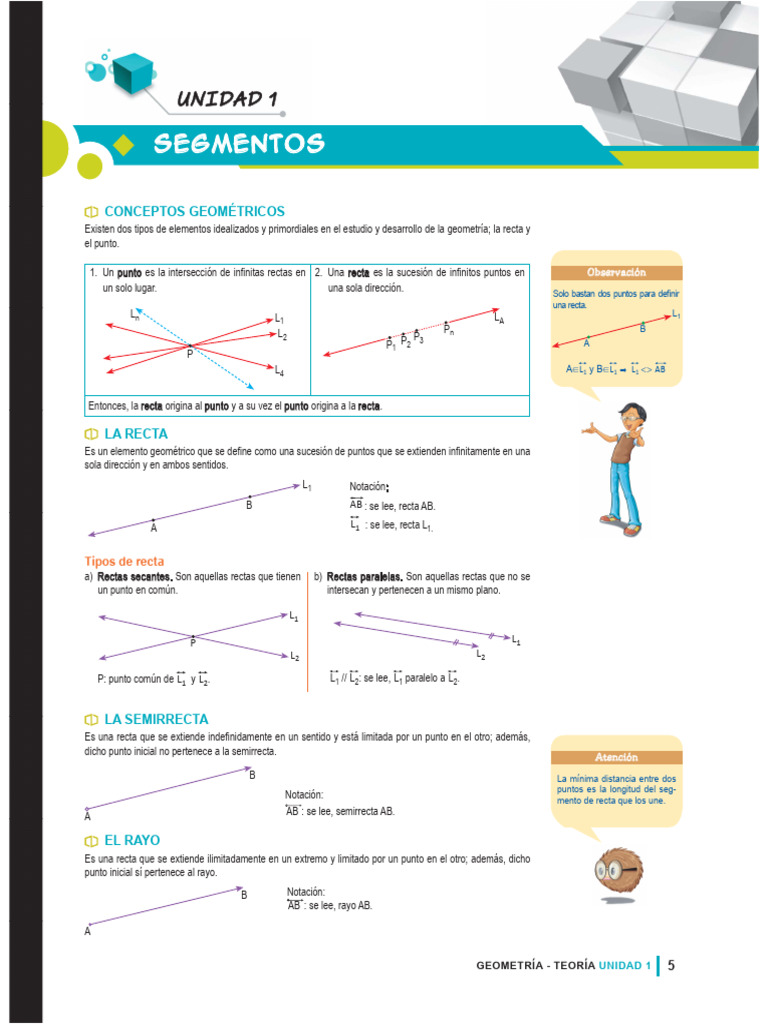 Dibujo de Figuras con Segmentos Geométricos | PDF | Ángulo | Línea ...