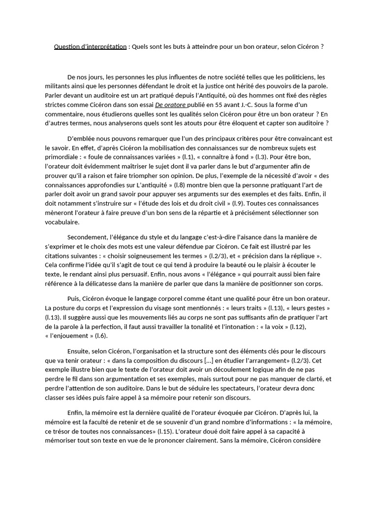 De Oratore | PDF