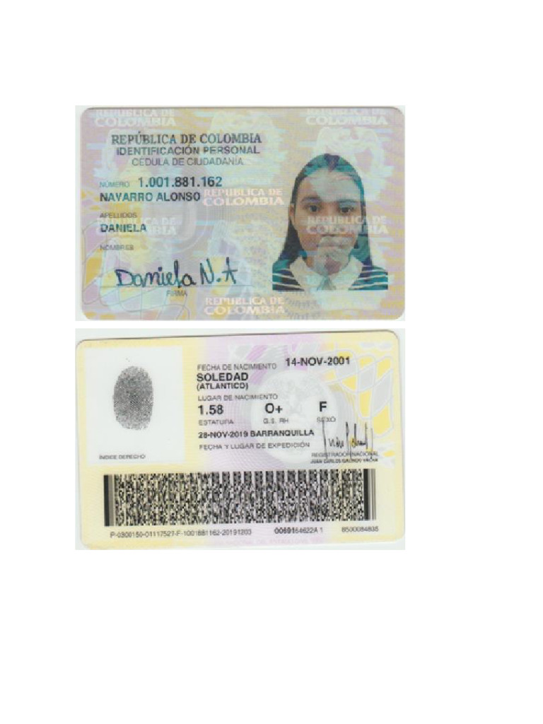 Cédula Hija 150% - Daniela Navarro | PDF