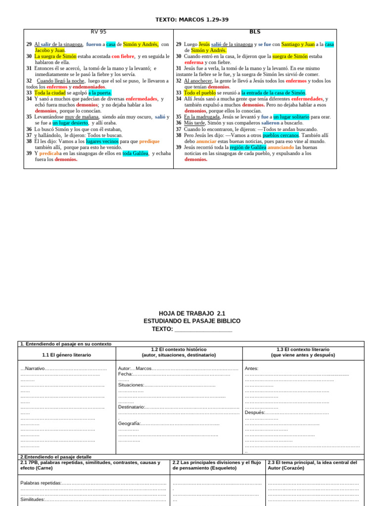 Marcos Cap 1.29 | PDF