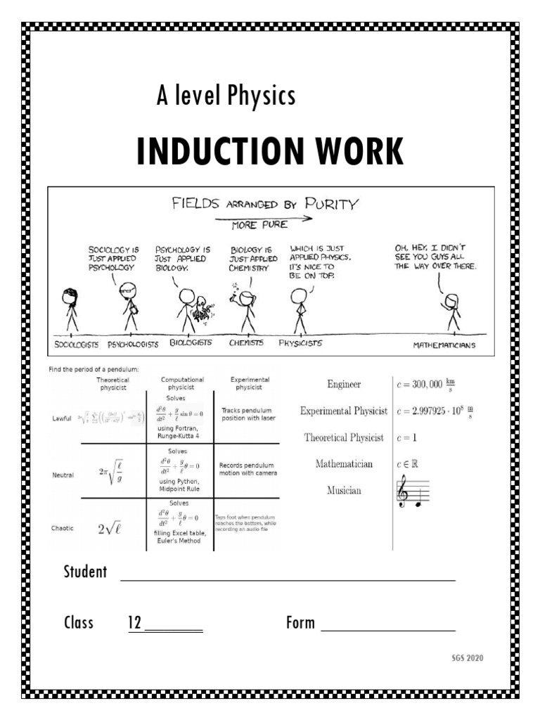 A-Level Physics: Understanding Units & Quantities | PDF | International ...