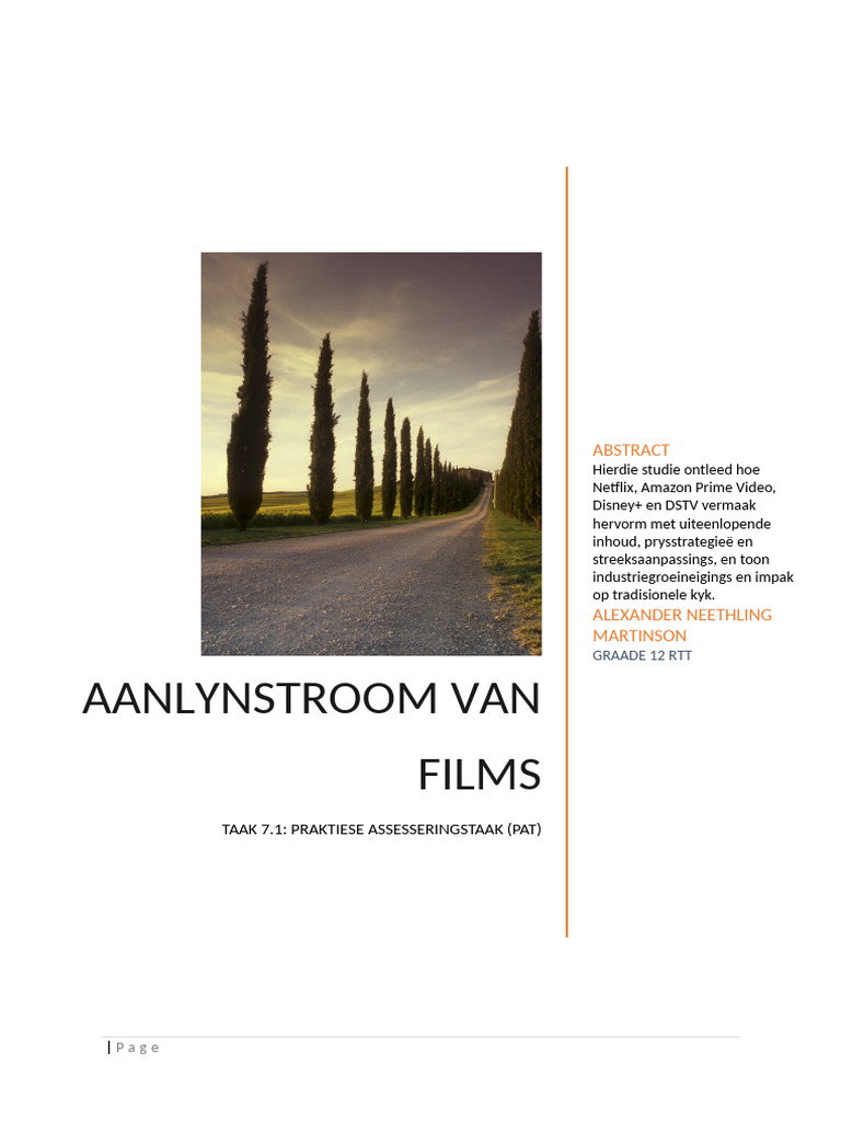 Navorsings Verslag | PDF