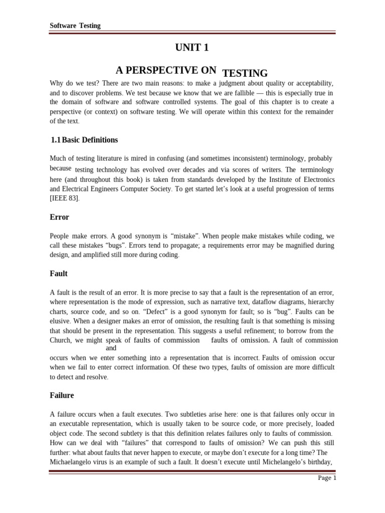 Module 1 Notes | PDF