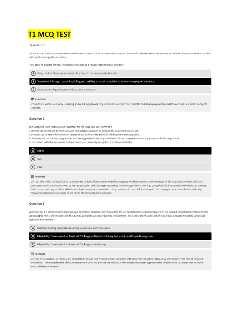 ML4 LAMs Answers AY23 24 S2 | PDF