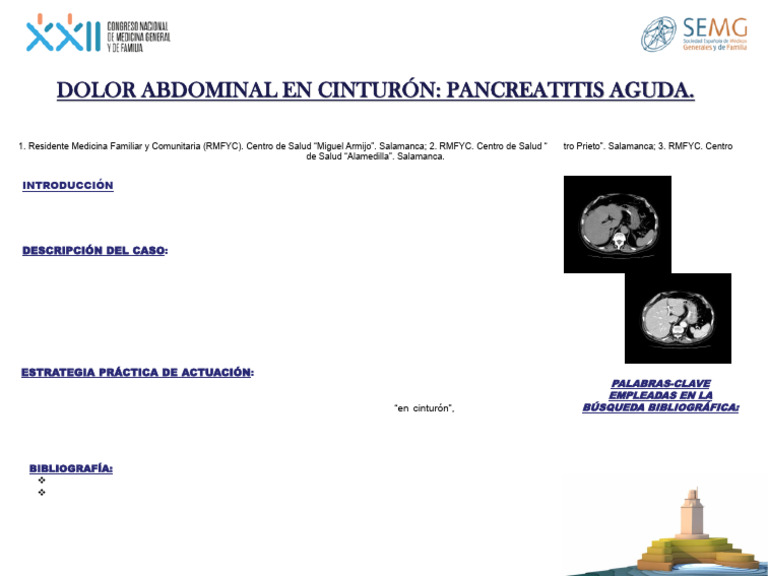 Dolor Abd en Cinturon Pancreatitis Aguda | PDF