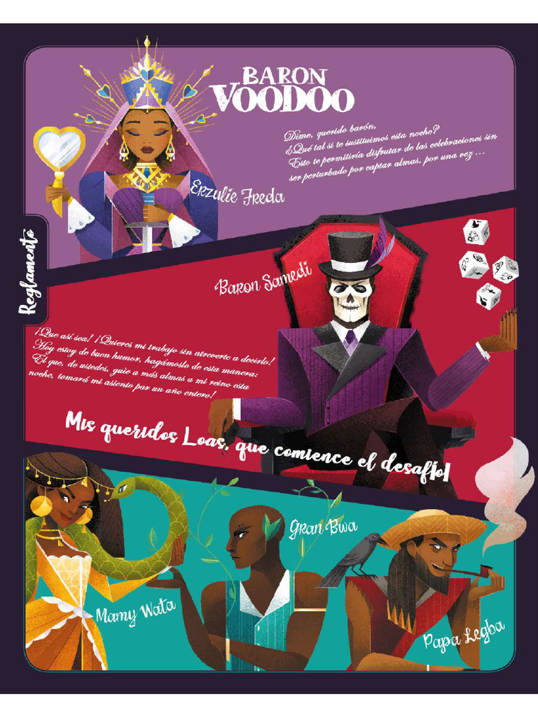 BARON VOODOO-reglas en ESPAÑOL | PDF