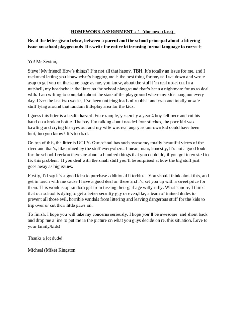 Mahfuzur Rahman (Saikat) - Eng 105-Homework Assignment # 1 | PDF