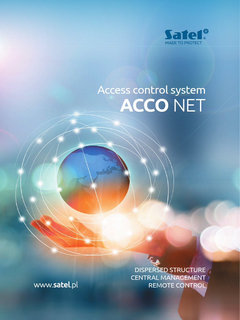 ACCO NET - Access Control System (SATEL) | PDF | Access Control | Internet