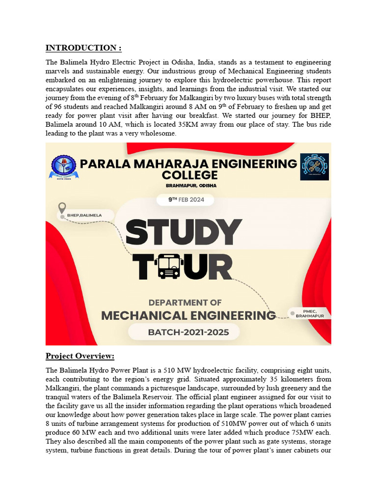 Study Tour | PDF