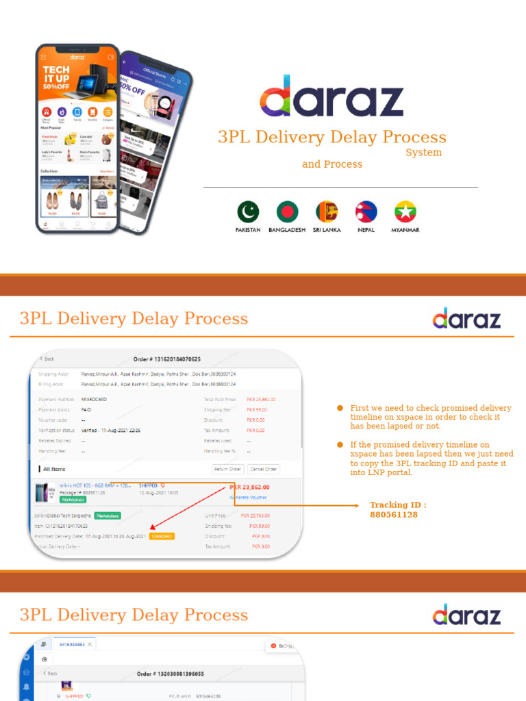 3PL Delivery Delay Process | PDF