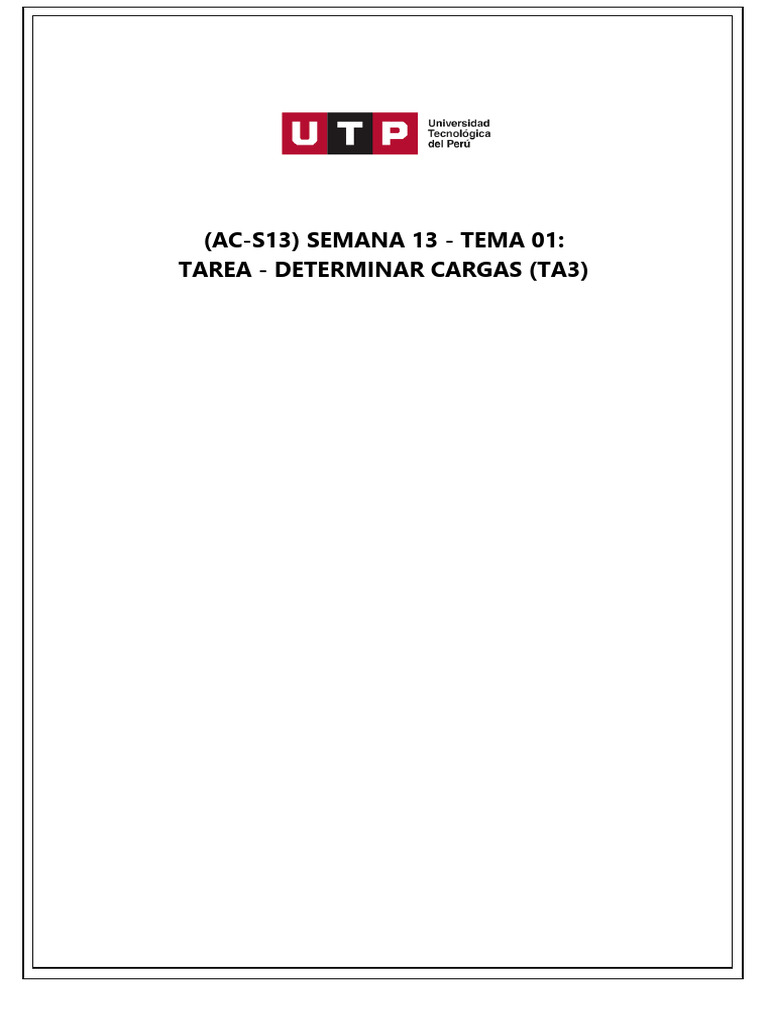 Determinar Cargas (TA3) - Mafer Arenas | PDF