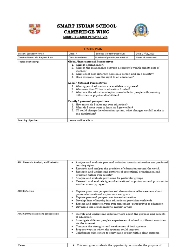 LP-education For All | PDF