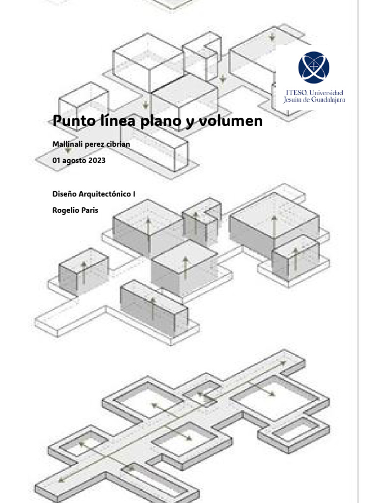 Reporte Punto Liena Plano y Volumen | PDF