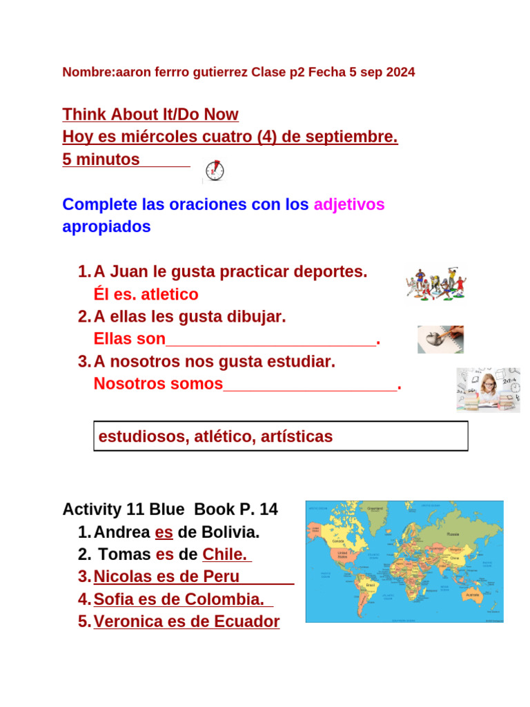 Due Now Text Book Page 6, Teacher Edition | PDF