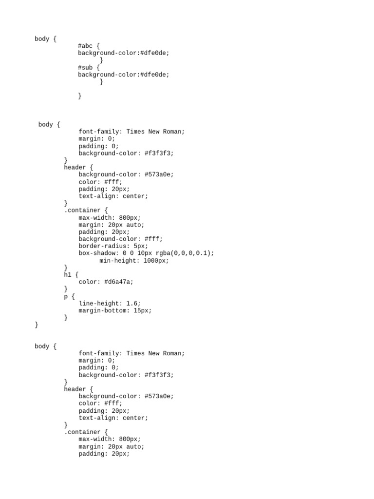Kaczor Martyna-CSS | PDF
