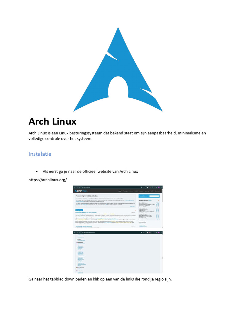 Arch Linux Presentation | PDF