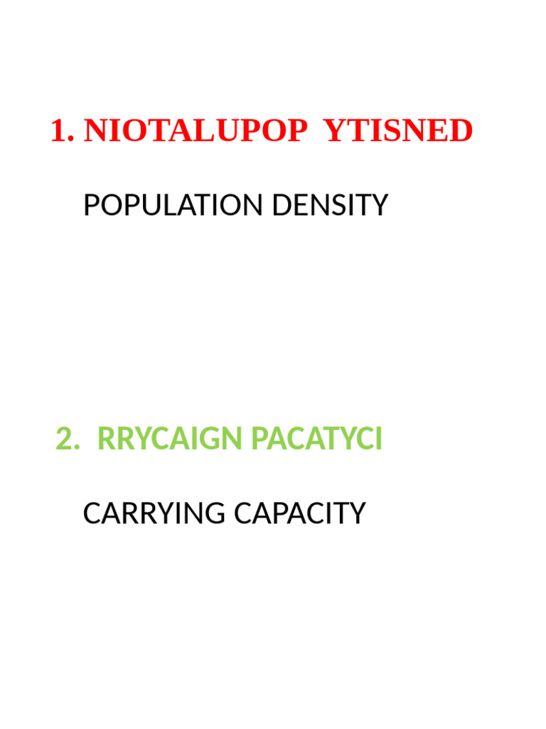 Measuring Population DEnsity | PDF
