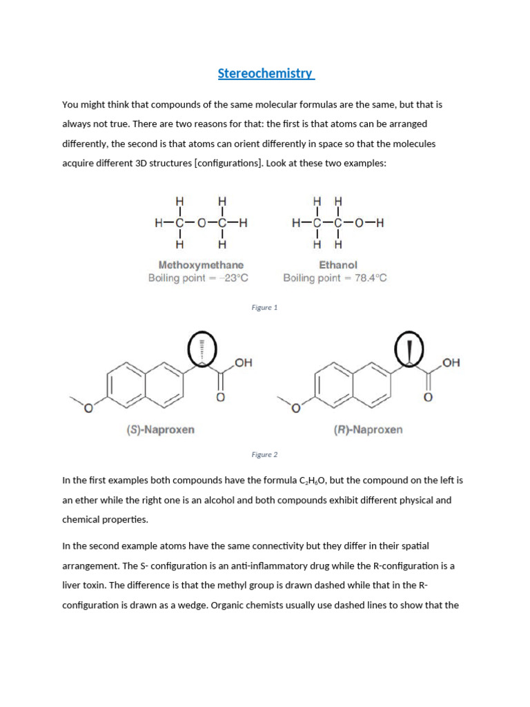 Stereochemistry Step by Step Learning | PDF