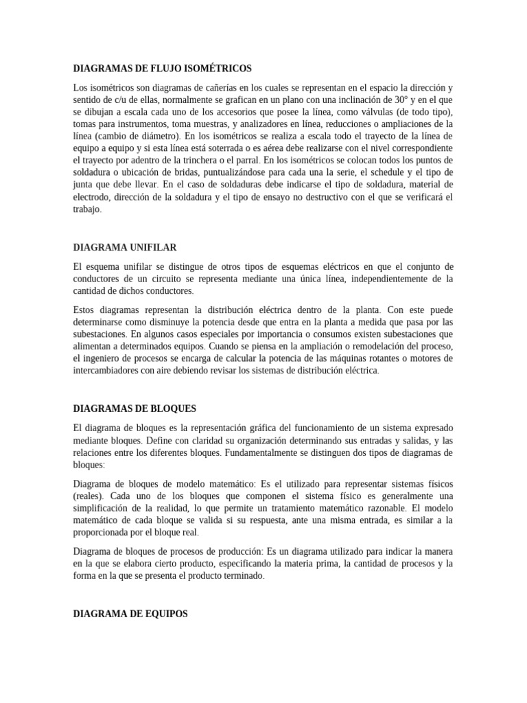 Tipos de Diagramas | PDF