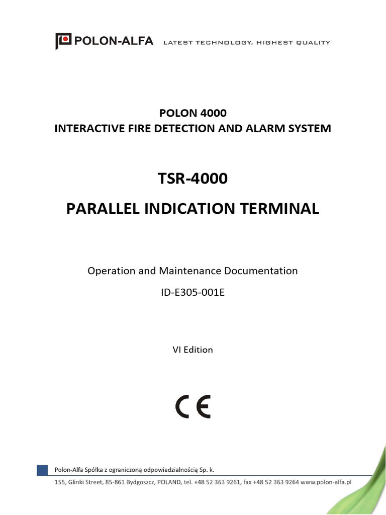 TSR-4000 Manual de Instalare - ENG | PDF