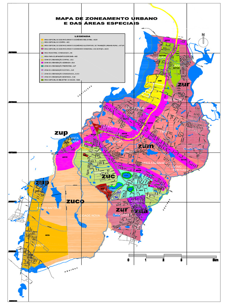 02 Mapa de Zoneam Urb Areas Esp Final | PDF