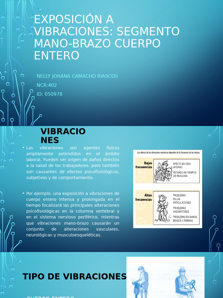 Exposición A Vibraciones | PDF