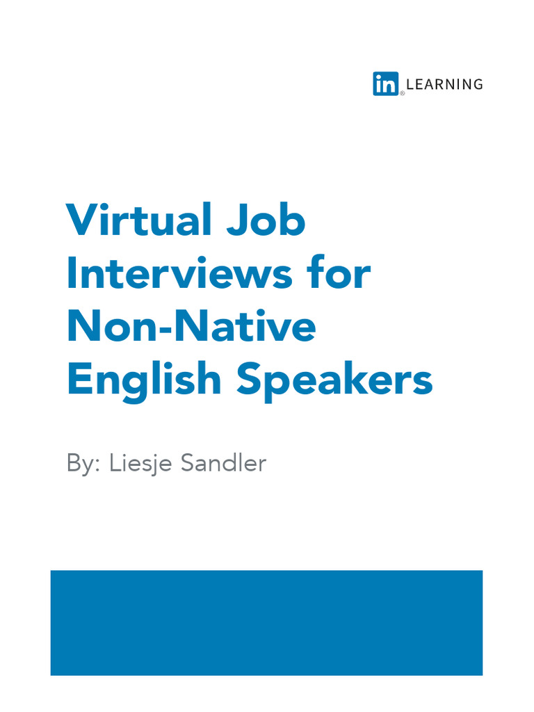 Virtual Job Interviews | PDF