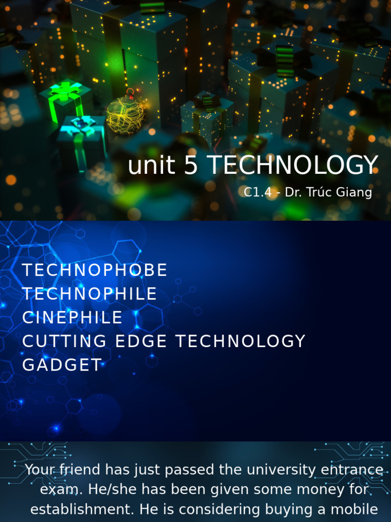 Unit 5 TECHNOLOGY | PDF