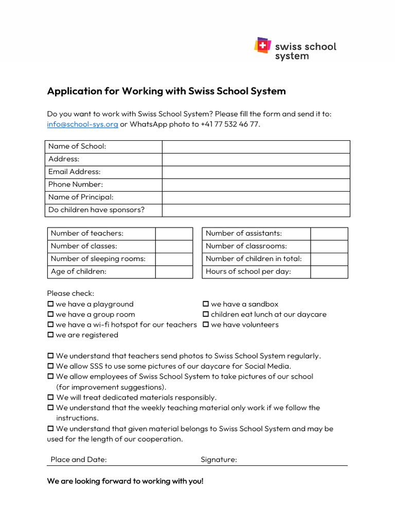 Application Form V4 | PDF