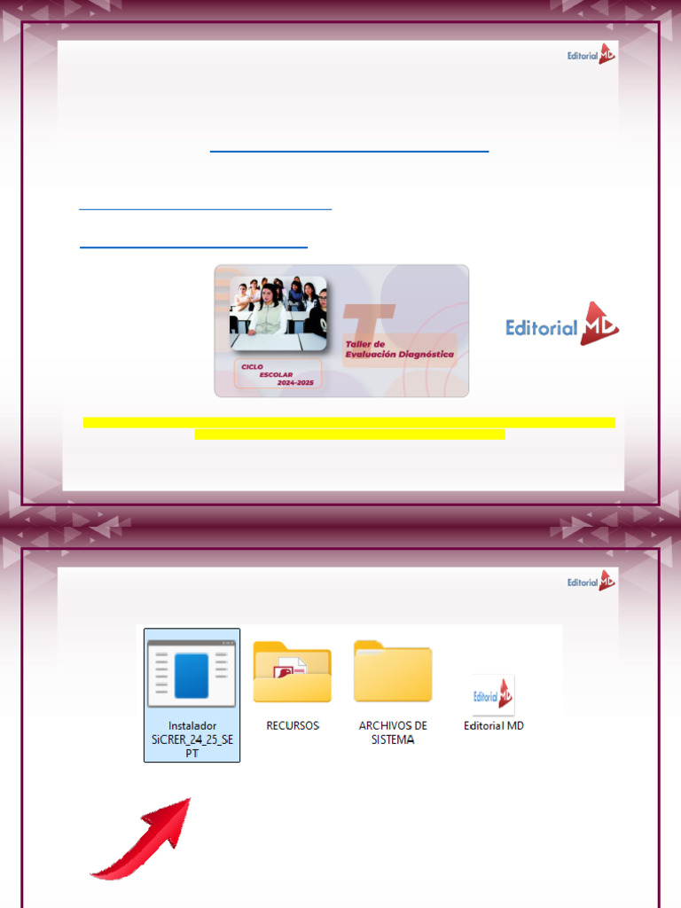 Orientaci N y Desarrollo Del Programa y Evidencias 2024 | PDF