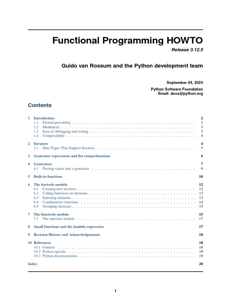 Howto Functional | PDF