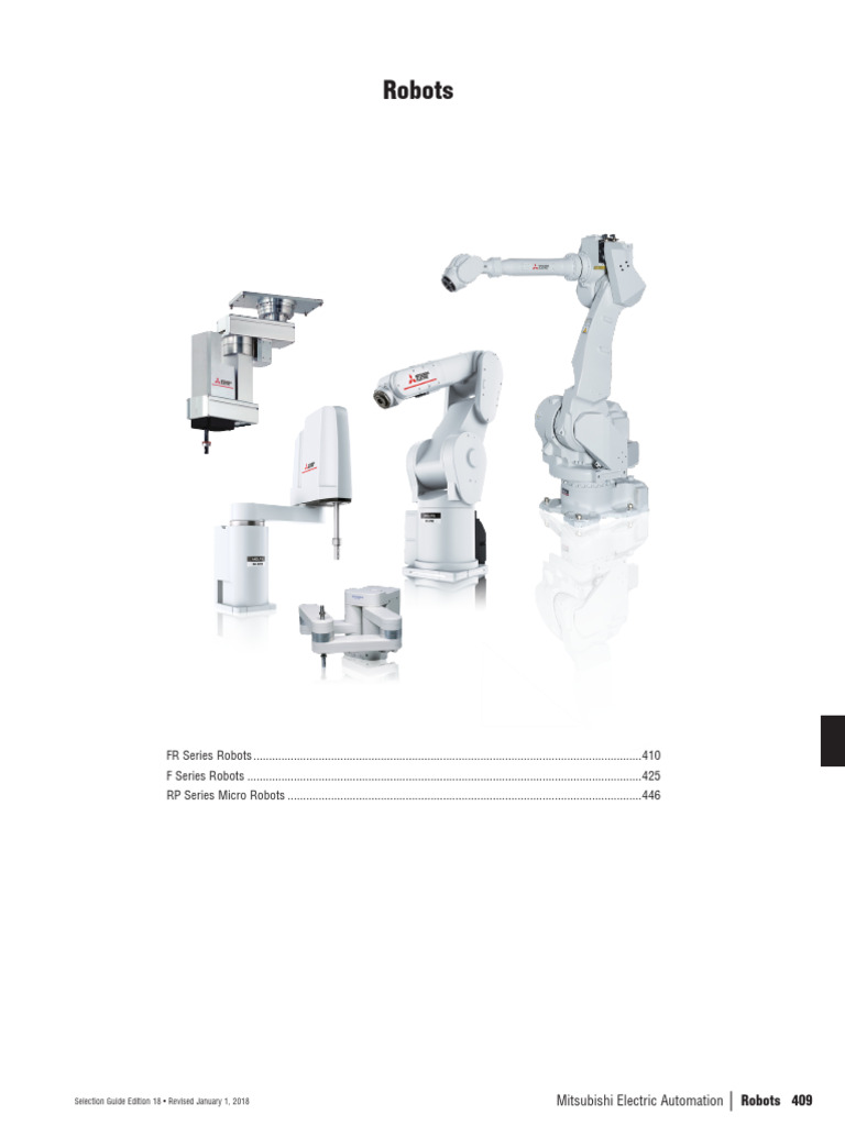 Robots Product Selection Guide | PDF
