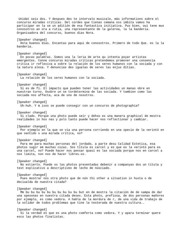 Auint - Plus - 4 - Audio - 16 - Transcribed | PDF