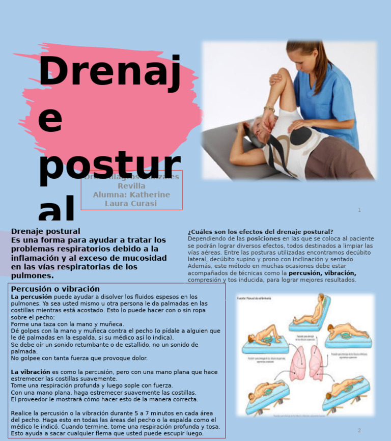 Drenaje Postural | PDF