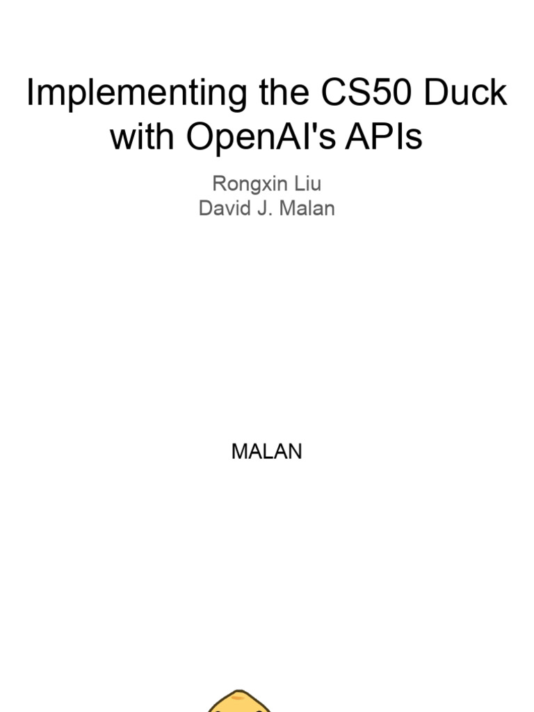 CS50x Workshop On AI - 2024-04-25 | PDF