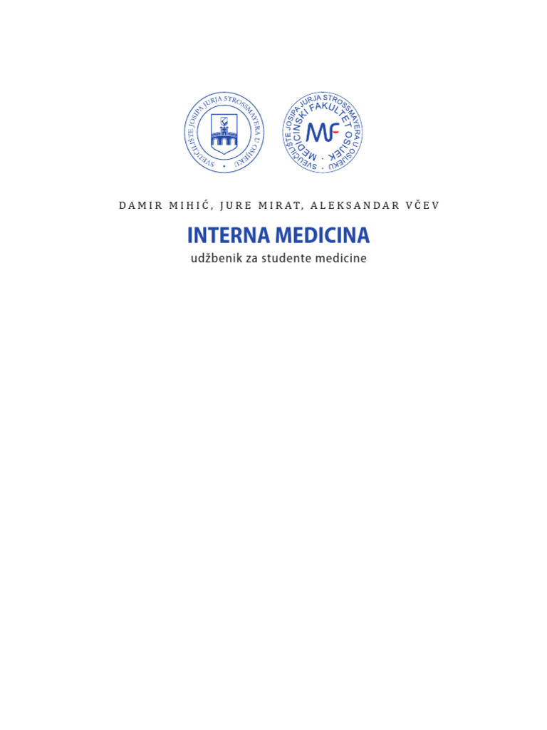 2658-113814 - Knjiga Interna Medicina - Mihić, Mirat, Včev | PDF