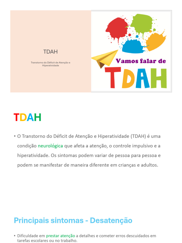 TDAH | PDF