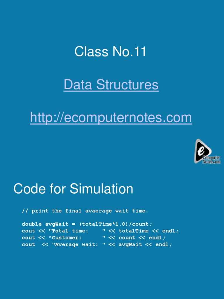 Computer Notes Data Structures 11 Computer Data Algorithms And Data Structures 0062