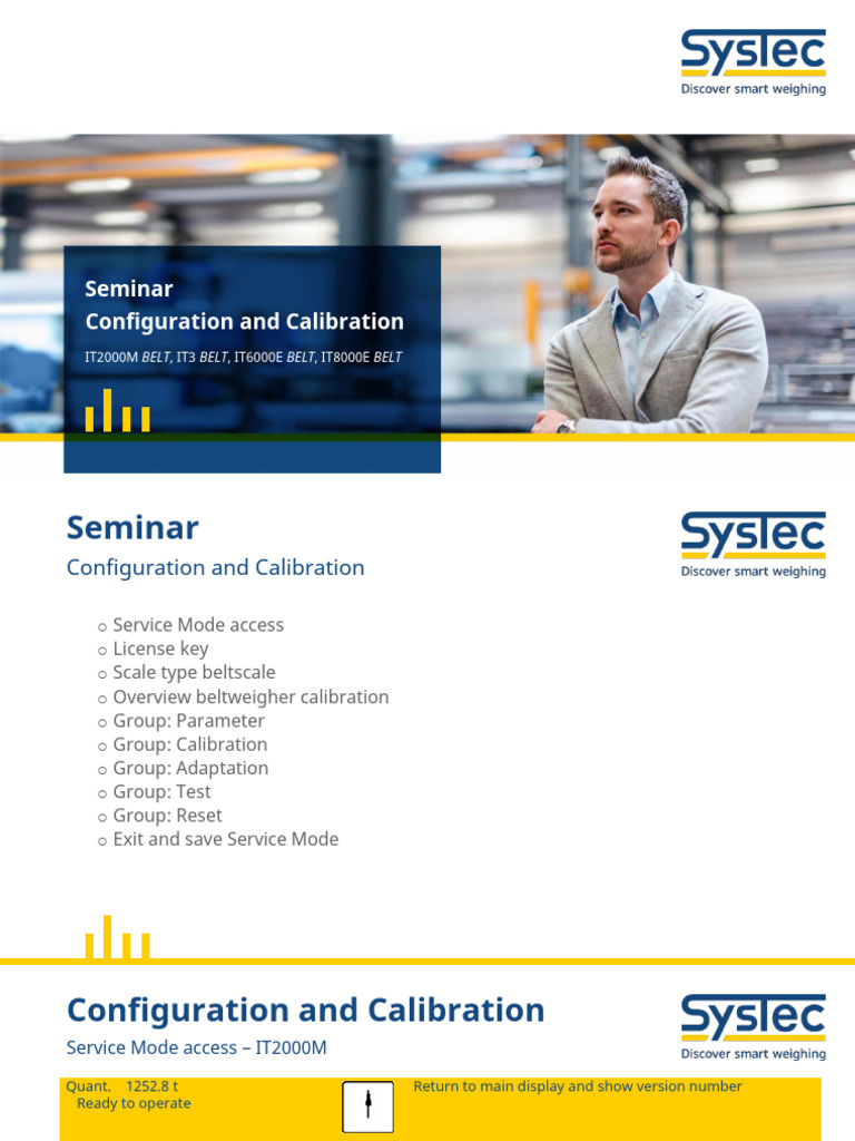 BELT Configuration and Calibration | PDF