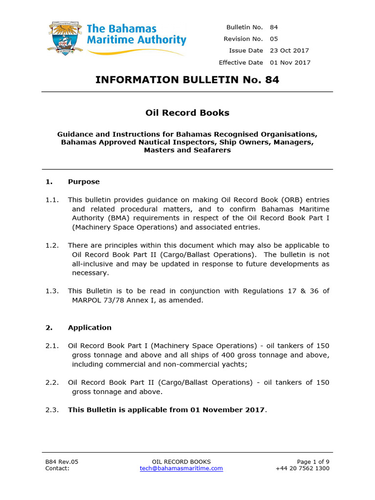 BMA - Bull. #084 - Guidance ORB | PDF