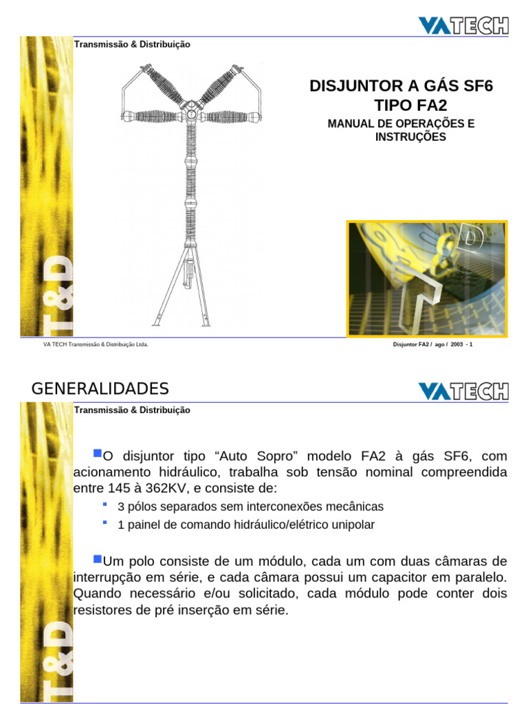 Disjuntor Fa2 | PDF