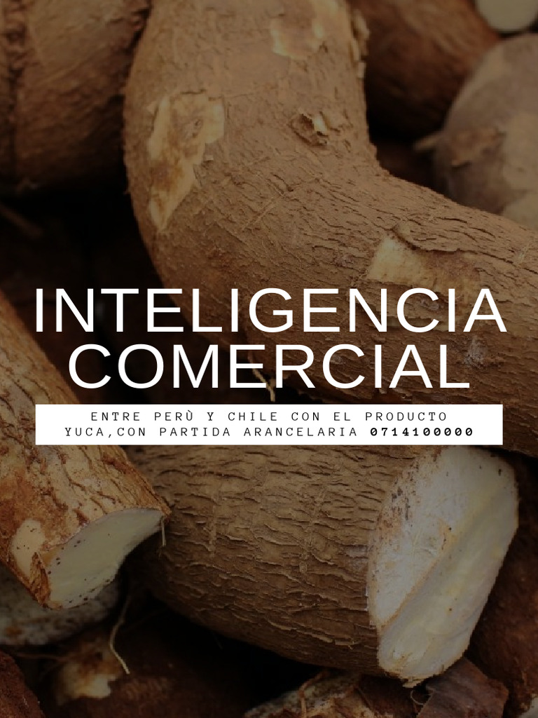 Presentacion - Inteligencia Comercial de La Yuca | PDF | Vitamina | Alimentos