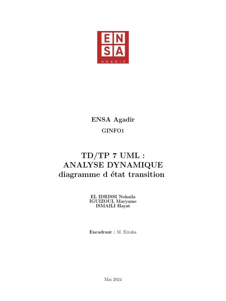 TD7_UML | PDF