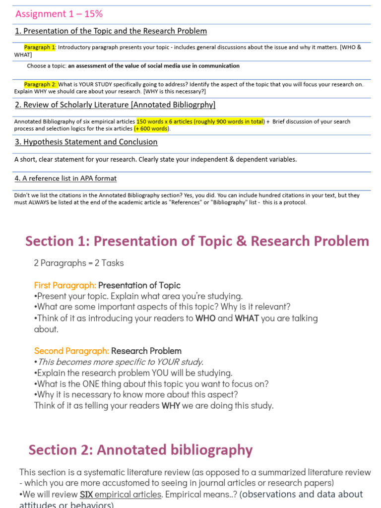 Asignment 1 Overview pdf | PDF
