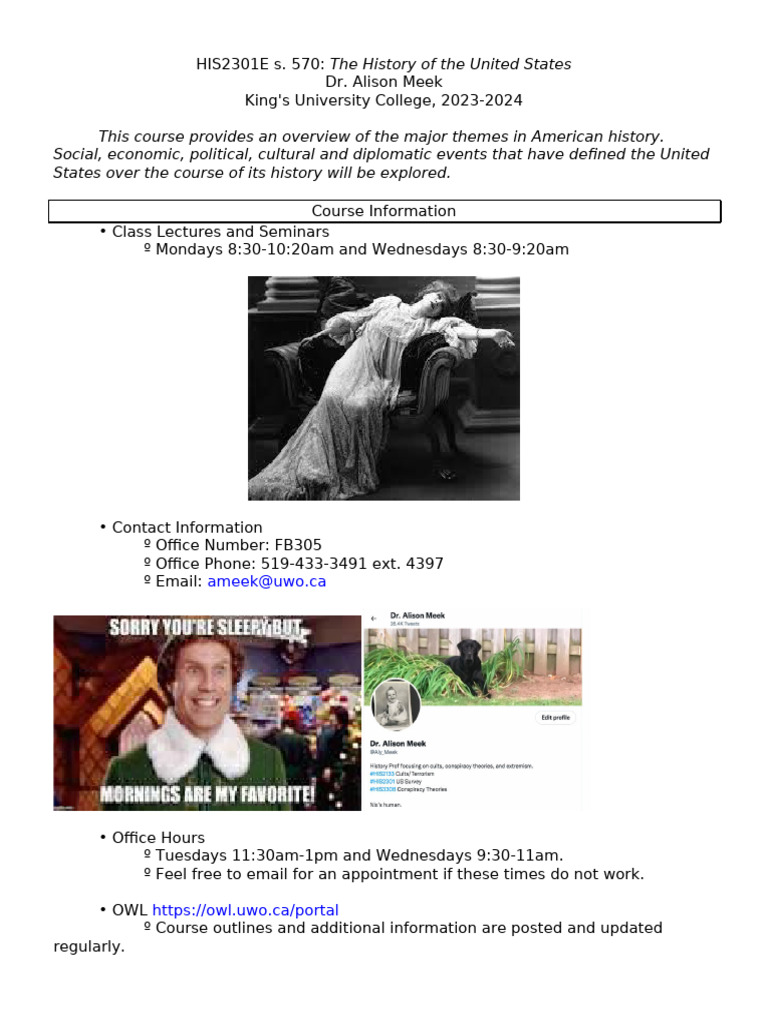 2301 Course Outline Intro | PDF 2301 Course Outline Intro | PDF