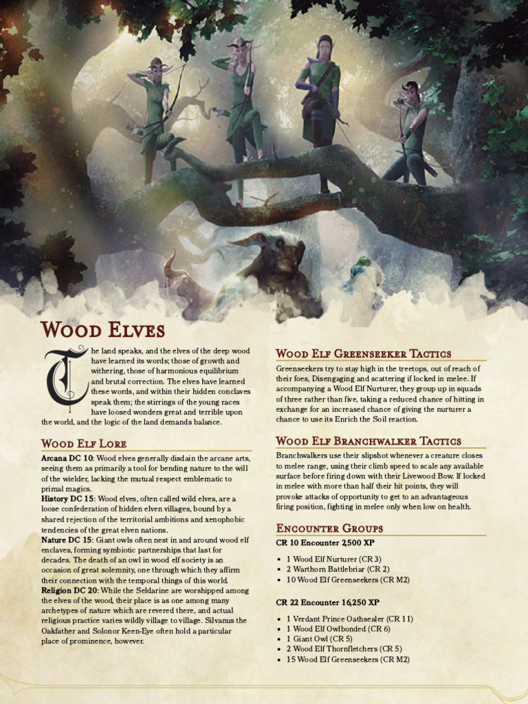 Wood Elves | PDF