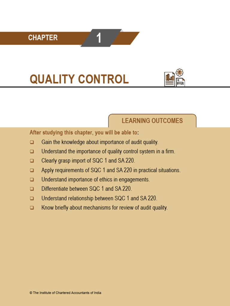Quality Control | PDF