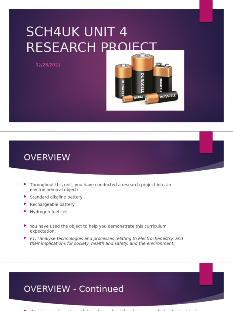 Sch4u Research Project 2 | PDF