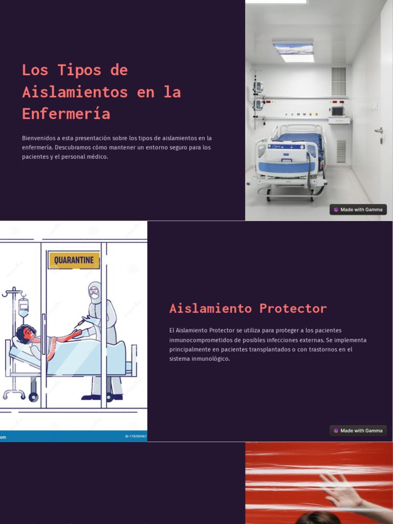 Los Tipos de Aislamientos en La Enfermeria | PDF